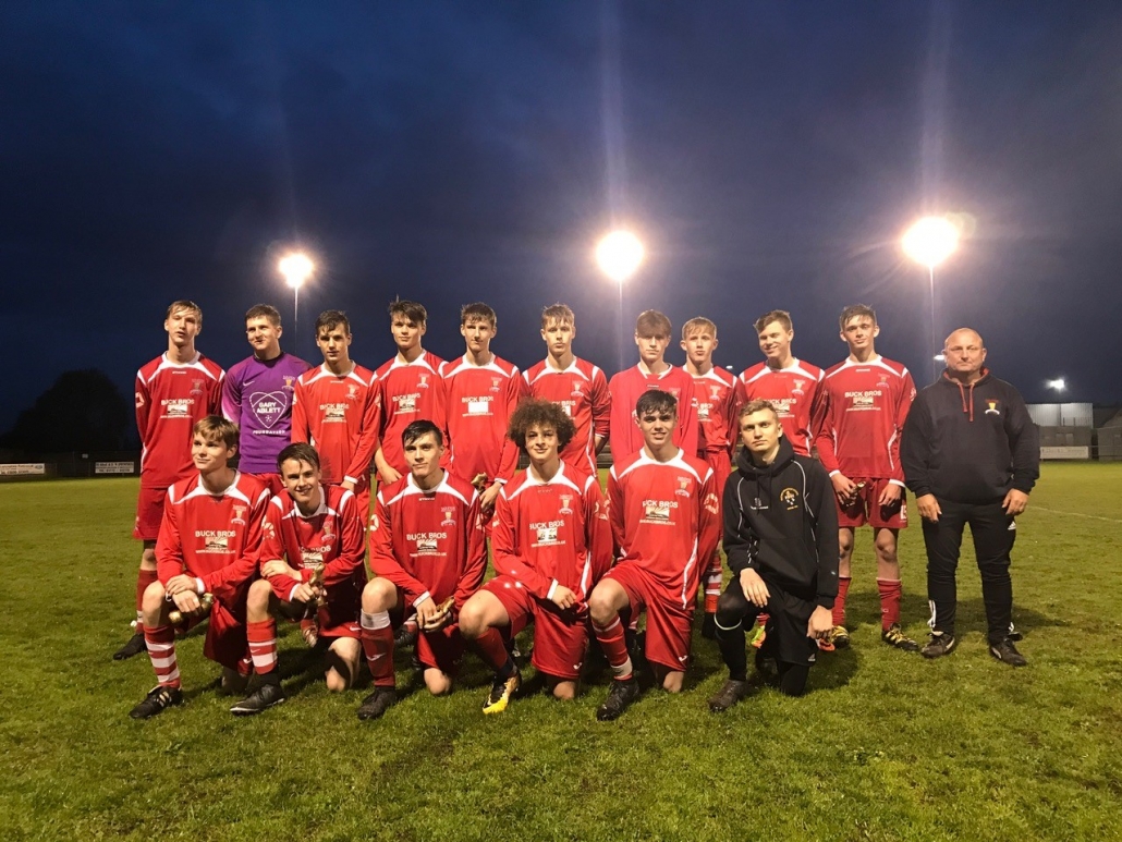 U18 Team in Cup Final Action Tonight – Tarleton Corinthians Football Club